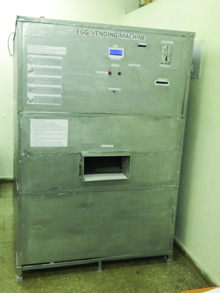 Egg Vending Machine ( Poultry Automation )