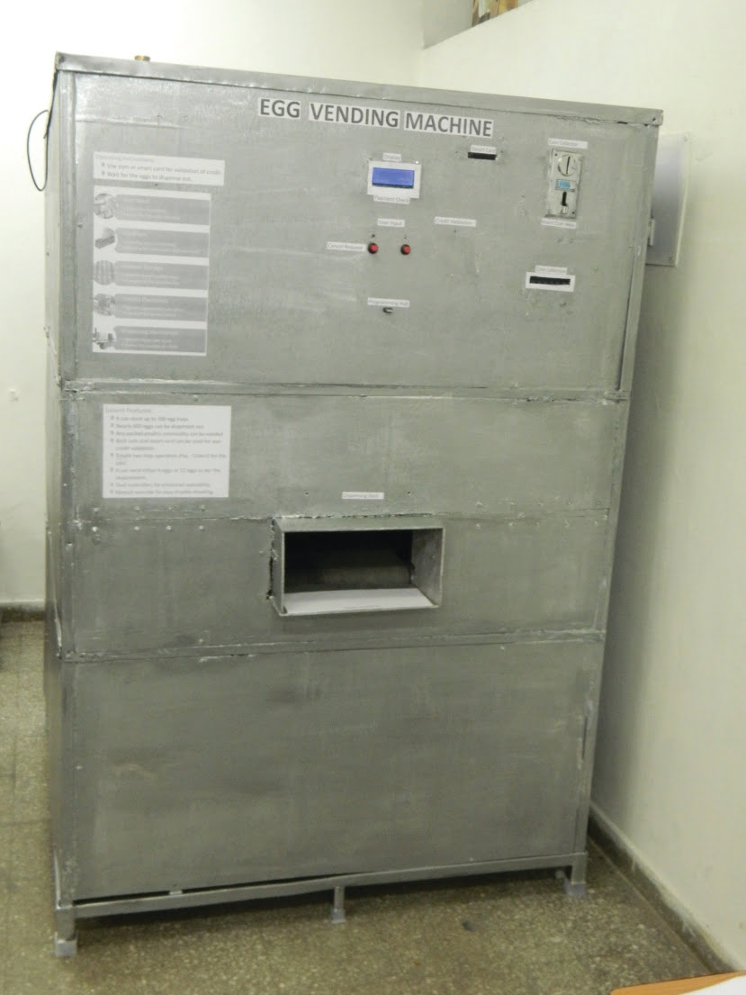 Egg Vending Machine ( Poultry Automation )