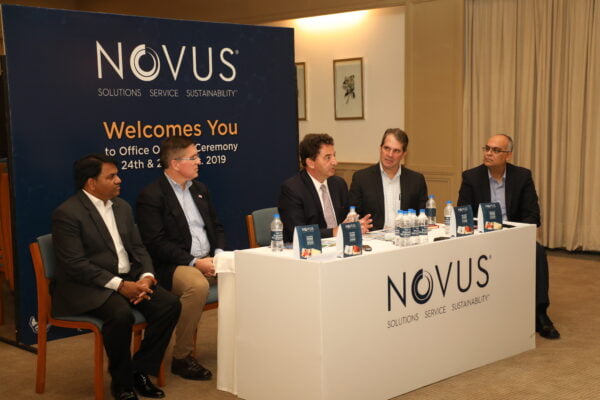 NOVUS TOP BRASS INTERACTS WITH POULTRY MEDIA