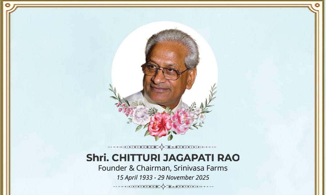 Poultry Industry Mourns the Passing of Shri Chitturi Jagapati Rao ...